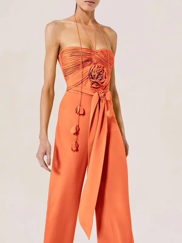 Alexis Katalia Jumpsuit With Rose Detail