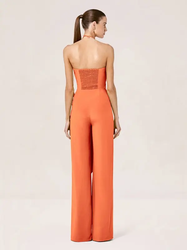 Alexis Katalia Jumpsuit With Rose Detail