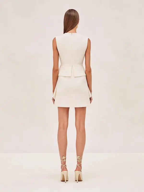 Alexis Mckenna Mini Dress - Ivory