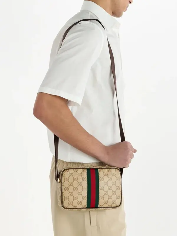 Gucci Web Detail Gg Mini Bag