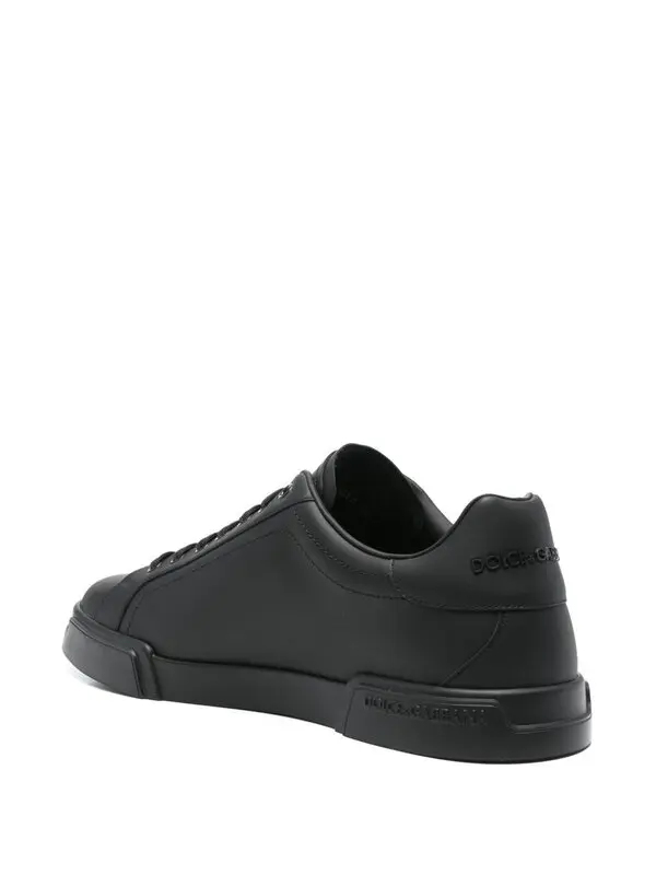 Dolce & Gabbana Leather Lace-up Sneakers
