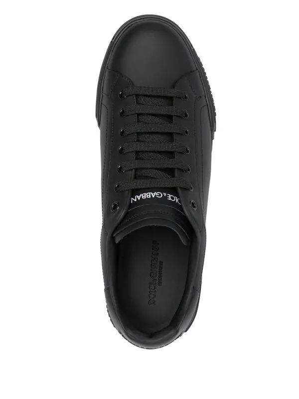 Dolce & Gabbana Leather Lace-up Sneakers