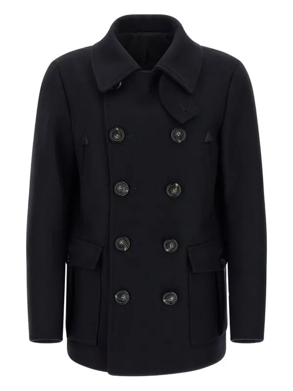 Dsquared2 Double-breasted Wool Coat