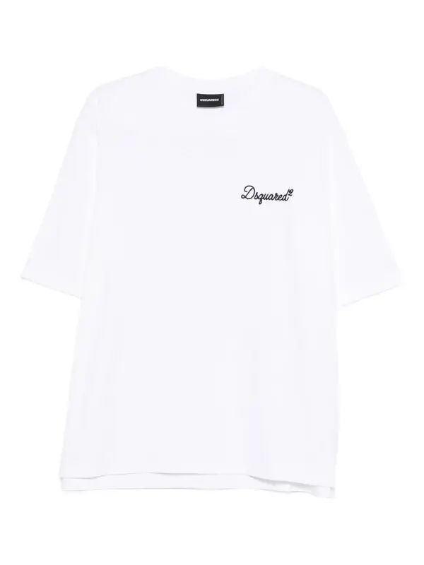 Dsquared2 T-shirt With Embroidery - White