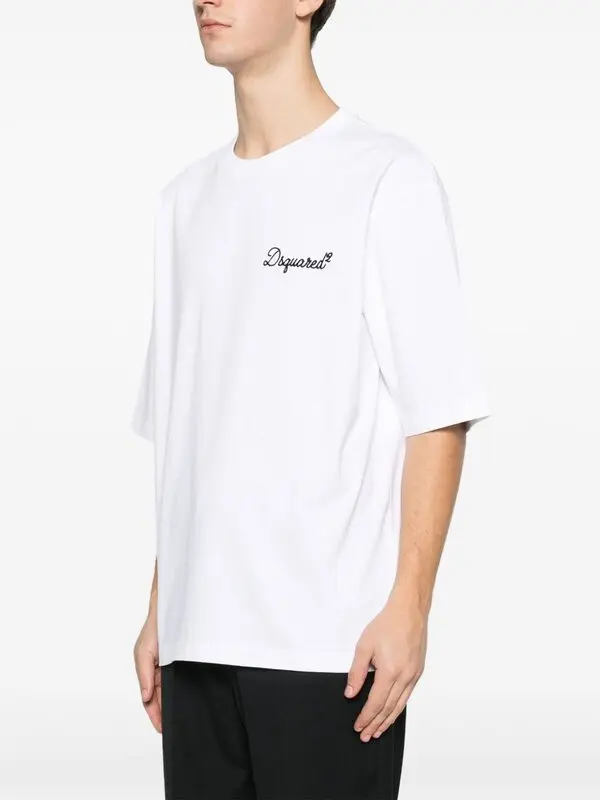 Dsquared2 T-shirt With Embroidery - White