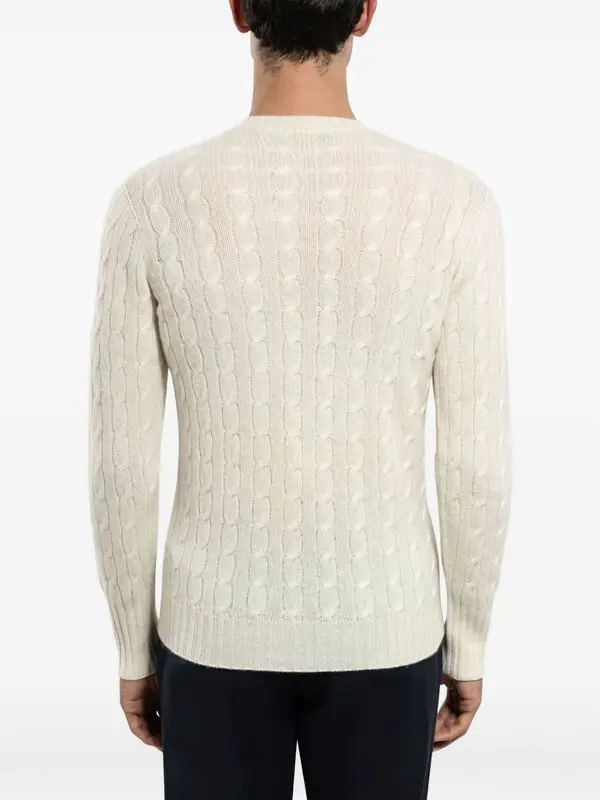 DRUMOHR Wool Sweater With Cables