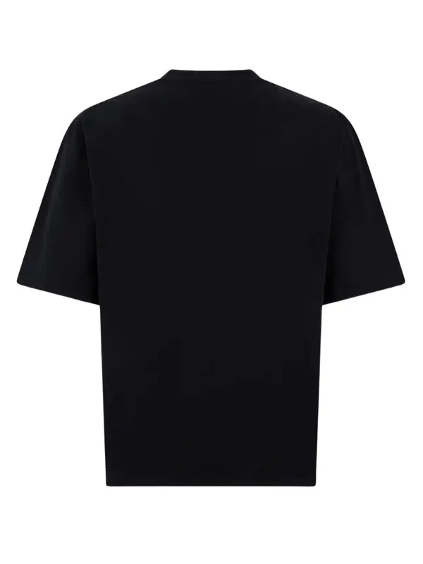Dsquared2 T-shirt With Embroidery - Black