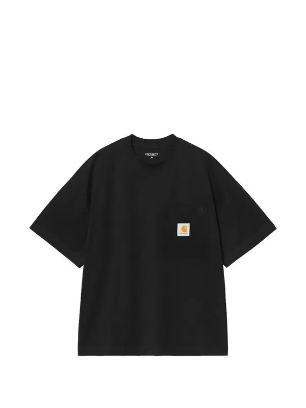 Carhartt Work In Progress Logo T-shirt - Black