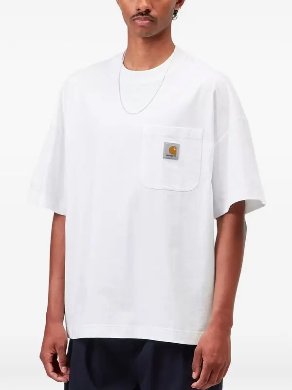 Carhartt Work In Progress Logo T-shirt - White