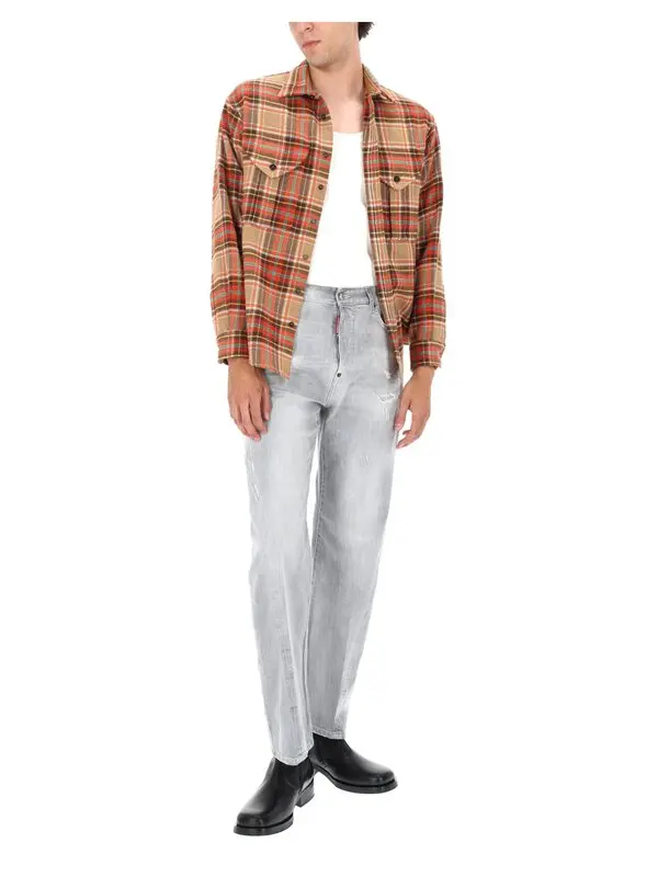 Dsquared2 Camicia "plaid Military