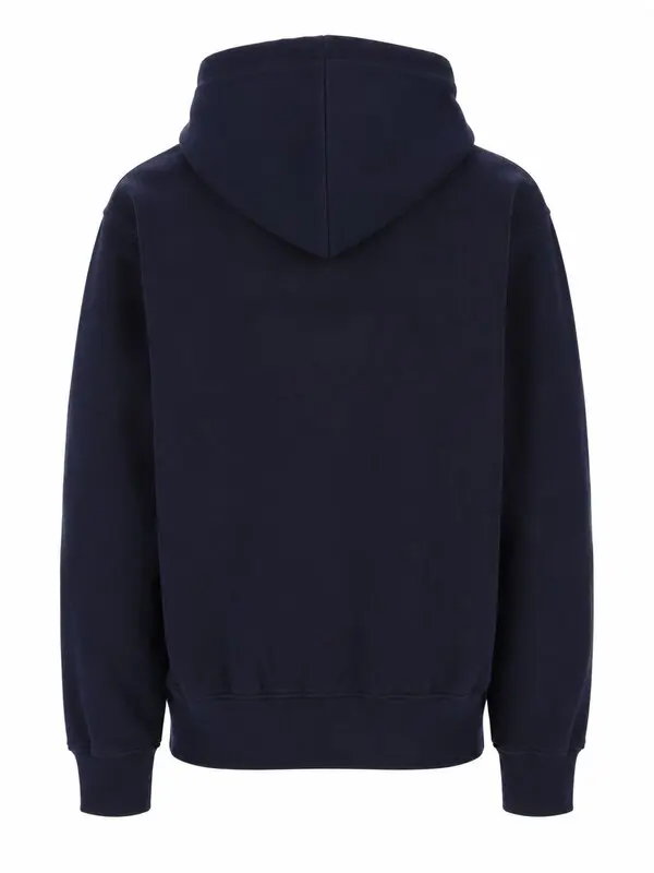 Drole De Monsieur Felpa Con Zip E Cappuccio