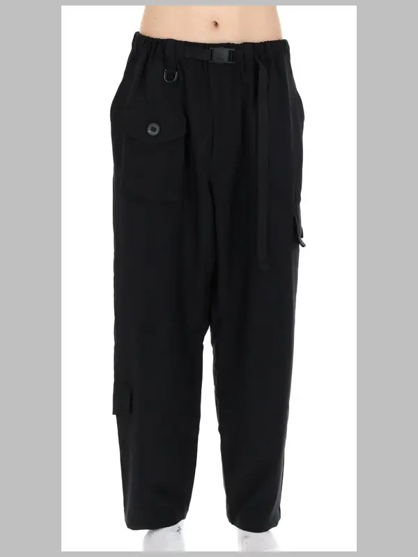 Y3 Pantalone Cargo In Tessuto Tecnico