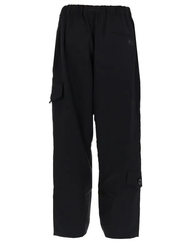 Y3 Pantalone Cargo In Tessuto Tecnico