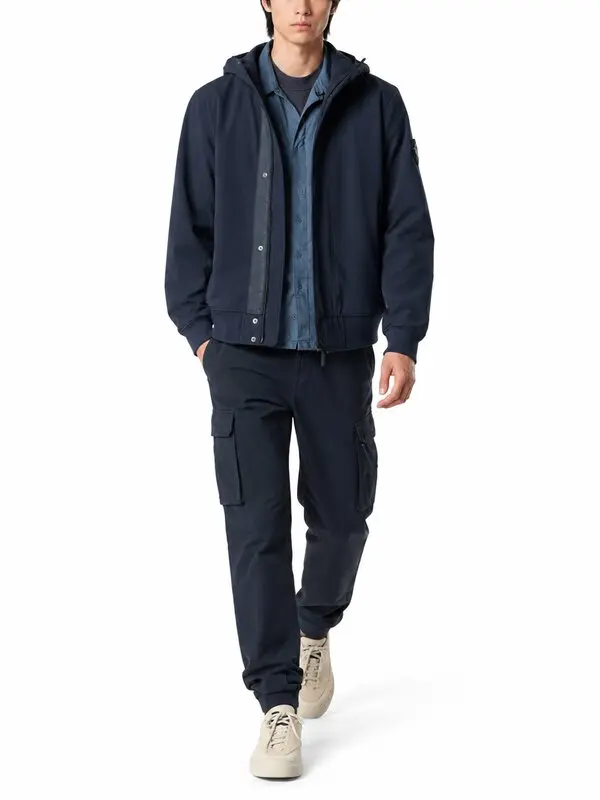 Stone Island Hooded Zip-up Jacket