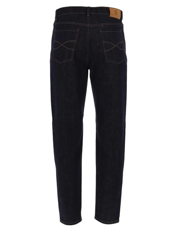Brunello Cucinelli Jeans In Denim Di Cotone