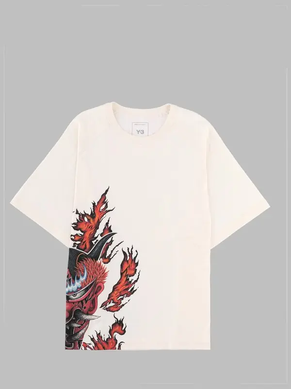 Y3 T-shirt Con Stampa