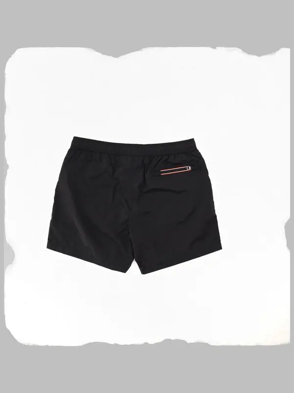 Moncler Costume Da Bagno Con Patch Logo