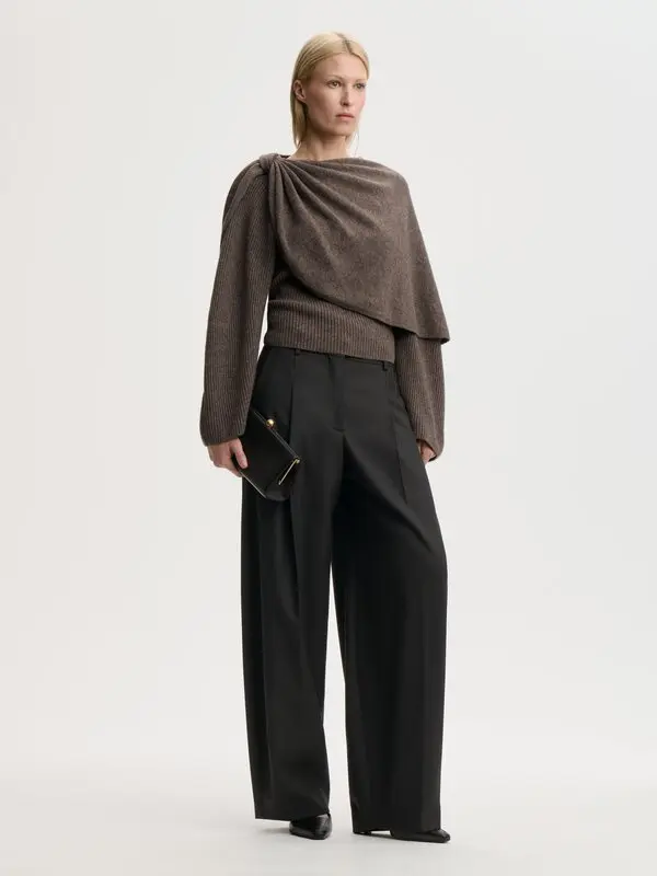 BY MALENE BIRGER Povilanna Barrel-leg Trousers