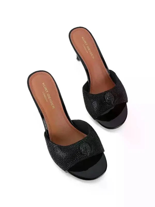 Kurt Geiger Embellished Oxford Heel Mules