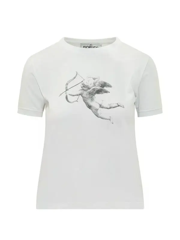 Fiorucci Cupid-print T-shirt