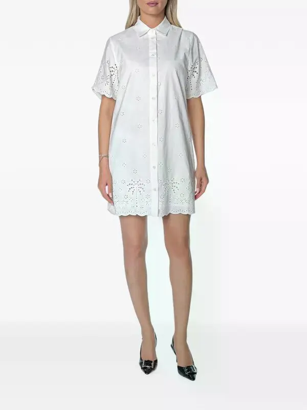 MC2 SAINT BARTH Aurelia Sangallo-embroidered Shirt