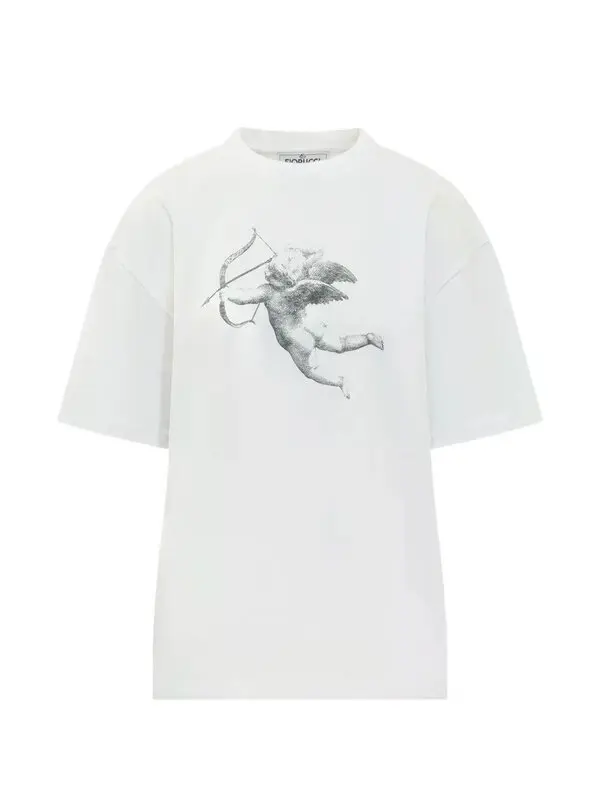 Fiorucci Cupid-print T-shirt
