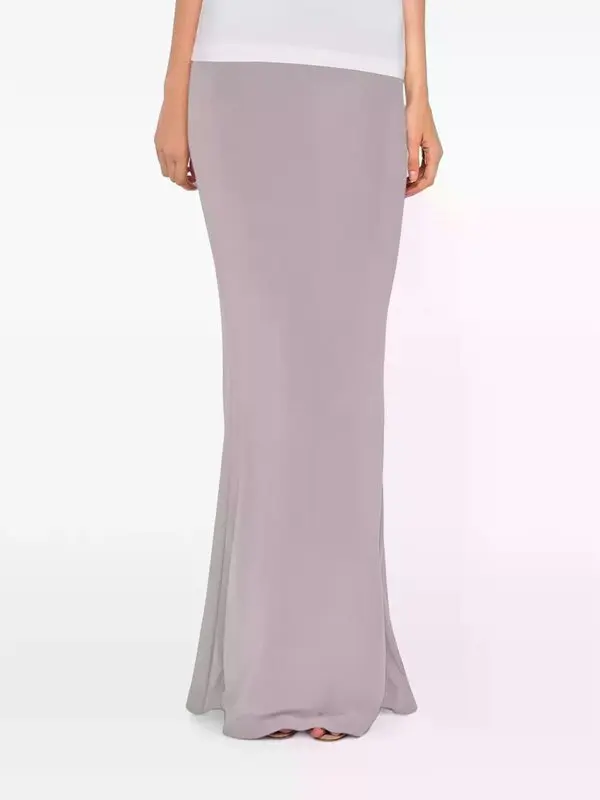 Norma Kamali Obie Fishtail-hem Maxi Skirt