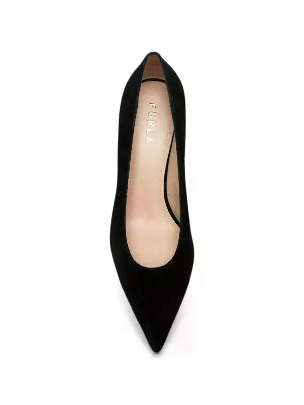 Furla Pointed-toe Suede Pumps