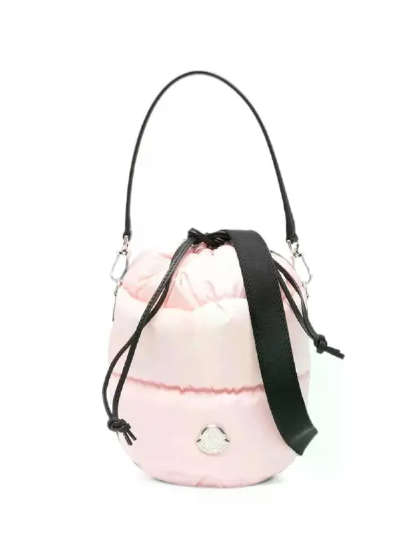 Moncler Caradoc Padded Bucket Bag - Pink