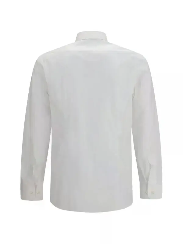 Etro Roma Logo-embroidered Shirt - White