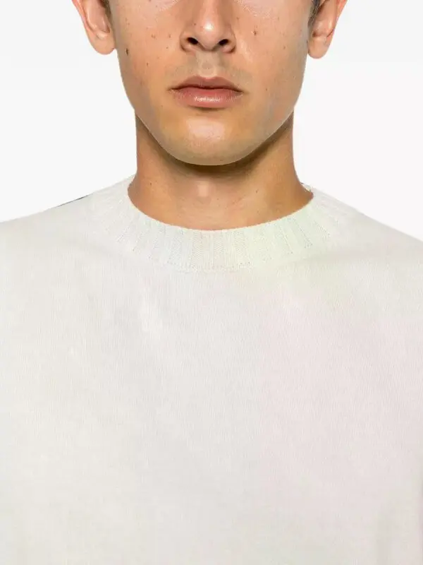 MAGAZZINO RICAMBI Ribbed-trim Crew Neck Sweater