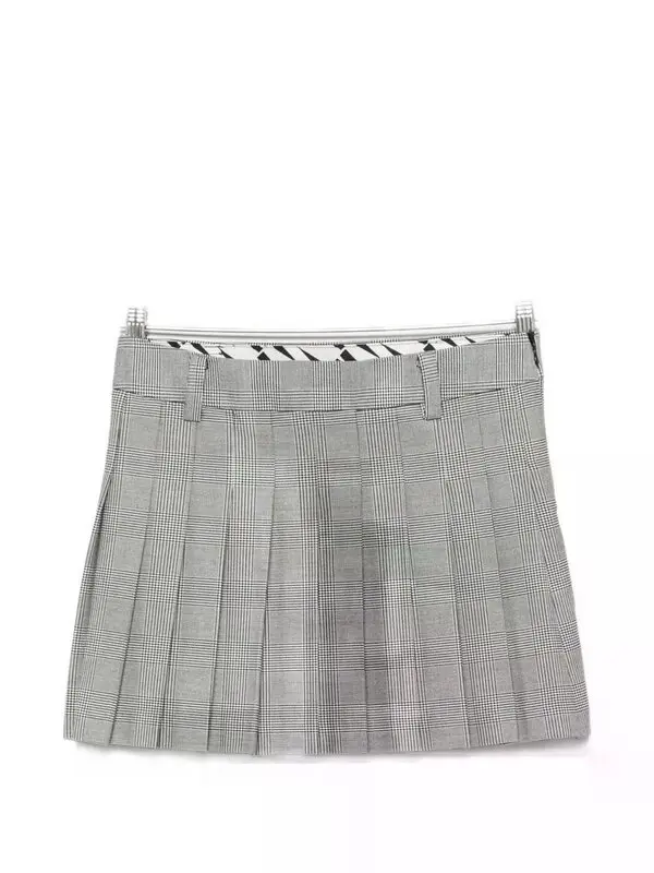 WRSTBHVR Nuria Check Pleated Skirt
