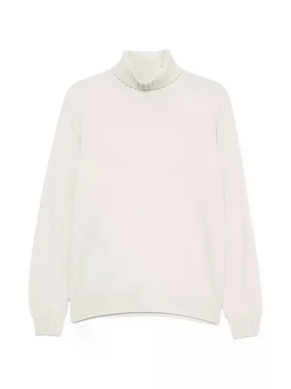 MAGAZZINO RICAMBI Ribbed-knit Roll-neck Sweater