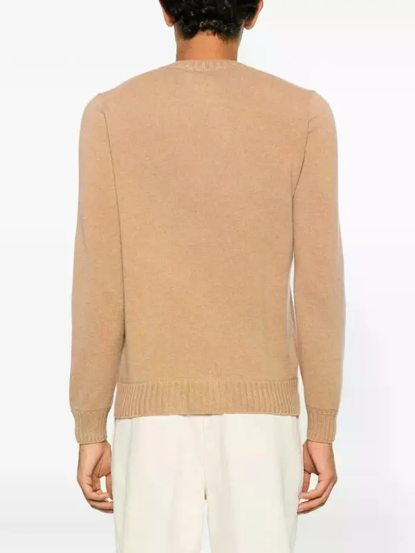 MAGAZZINO RICAMBI Ribbed-trim Crew-neck Sweater