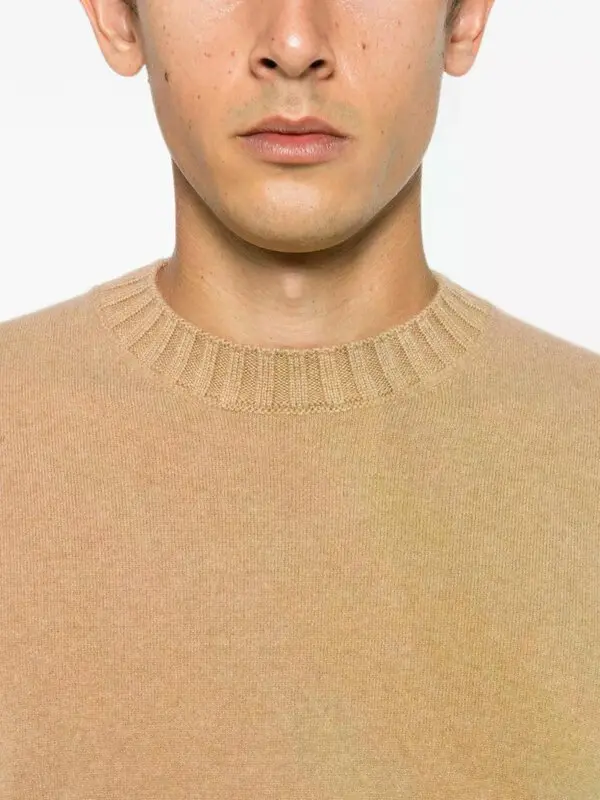 MAGAZZINO RICAMBI Ribbed-trim Crew-neck Sweater