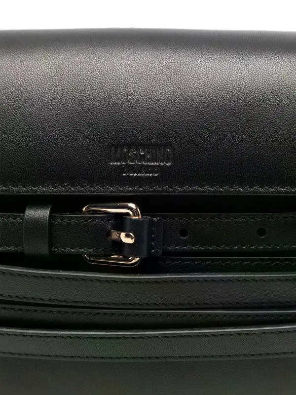 Moschino Buckled Cross Body Bag
