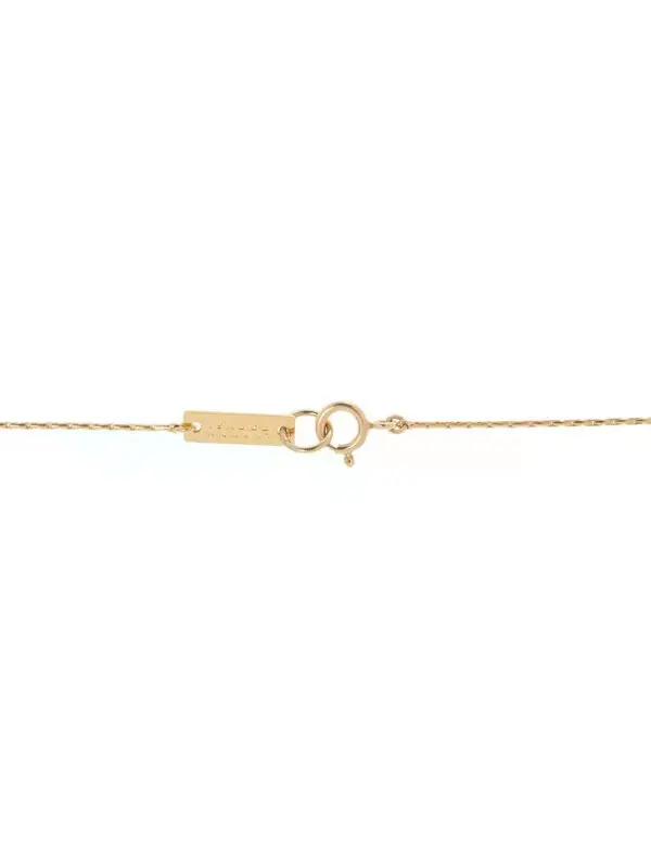 Isabel Marant Étoile Tone Brass Teardrop Pendant Necklace