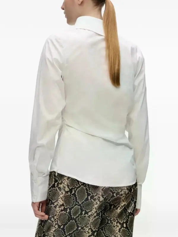 Karl Lagerfeld Asymmetric Button Shirt