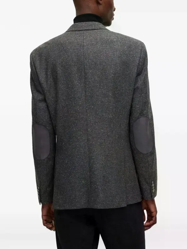 Hugo Elbow-patch Wool Jacket