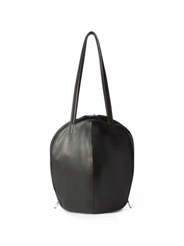 LEMAIRE Helmet Bag In Grained Leather