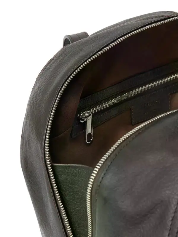 LEMAIRE Helmet Bag In Grained Leather