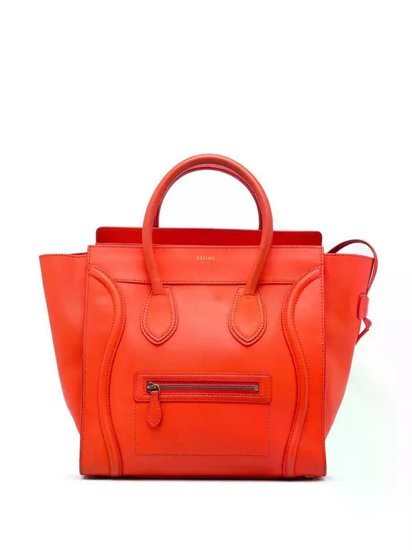 Celine 2012 Mini Smooth Calfskin Luggage Tote Bag