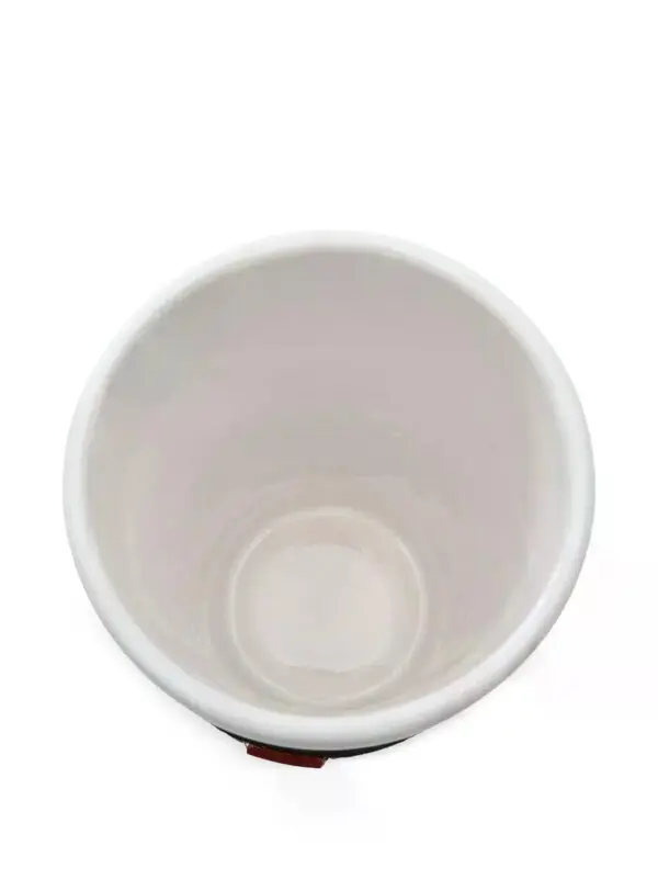 LOUIS VUITTON 2010s Damier Cup And Straw - White