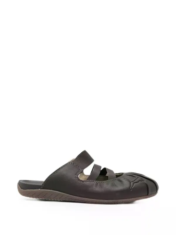 PUMA Speedcat Leather Mules - Brown
