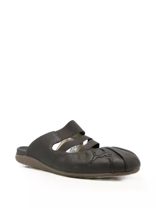 PUMA Speedcat Leather Mules - Brown