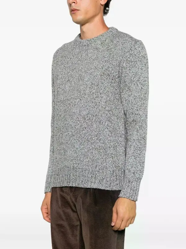DOPPIAA Marl Knit Crewneck Sweater