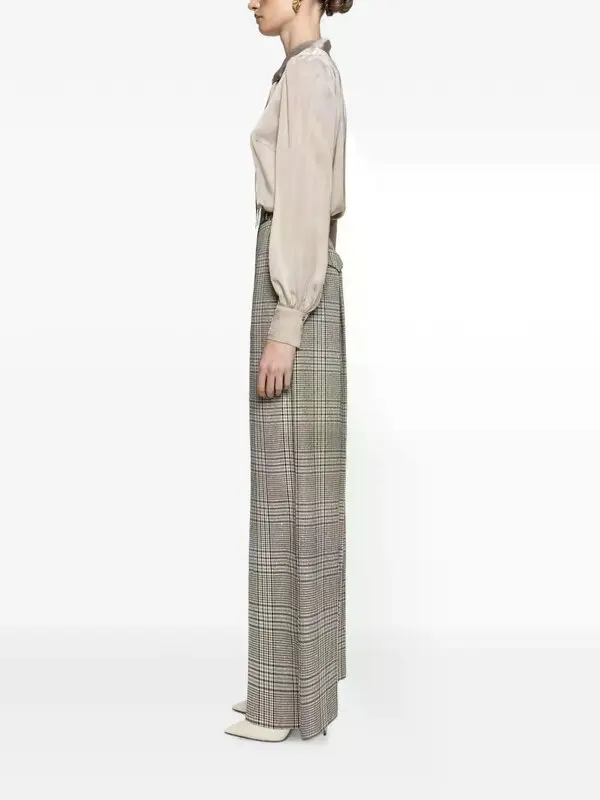 NISSA Bow Detail Viscose Shirt