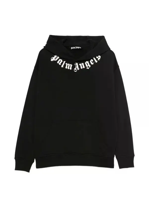 Palm Angels Logo-print Hoodie