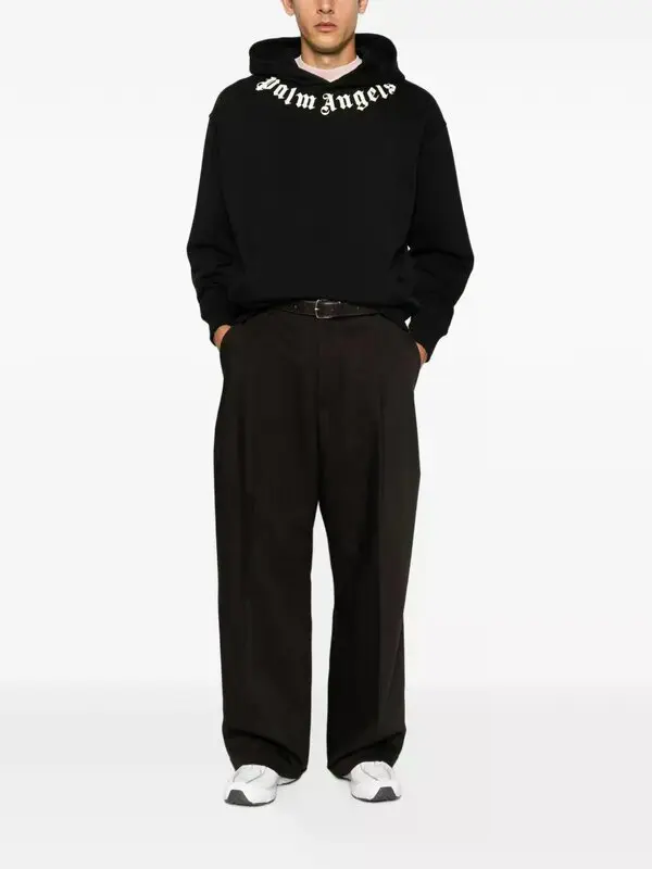 Palm Angels Logo-print Hoodie