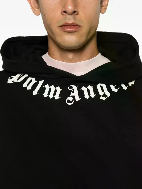 Palm Angels Logo-print Hoodie